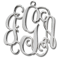 Laser Cutting Monograms from Precious Alloys